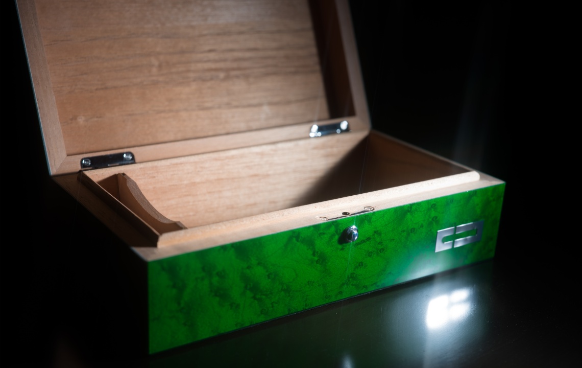 Emerald Soulmate 20ct. Series Luxury Portable Humidor - AISEAGAR Cedar ...